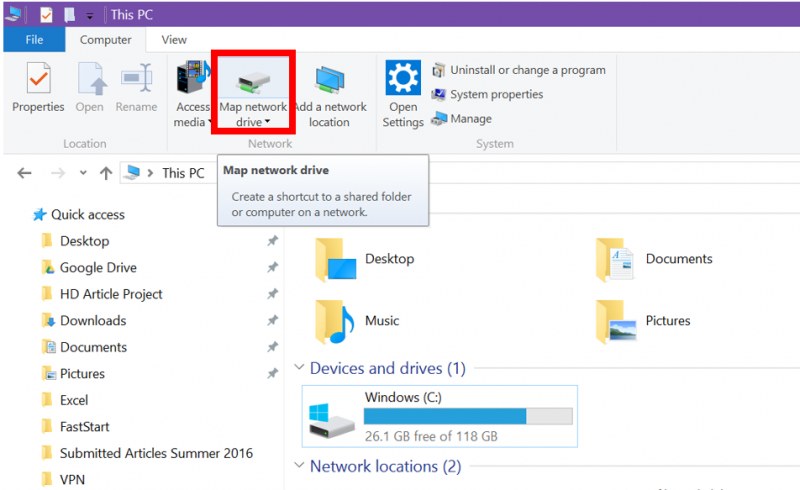 What Is A Network Drive How Is It Set Up Modem Friendly